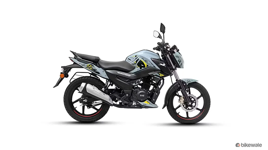 TVS Raider 125 Nardo Grey (iGO) Colour, Raider 125 Colours in India ...