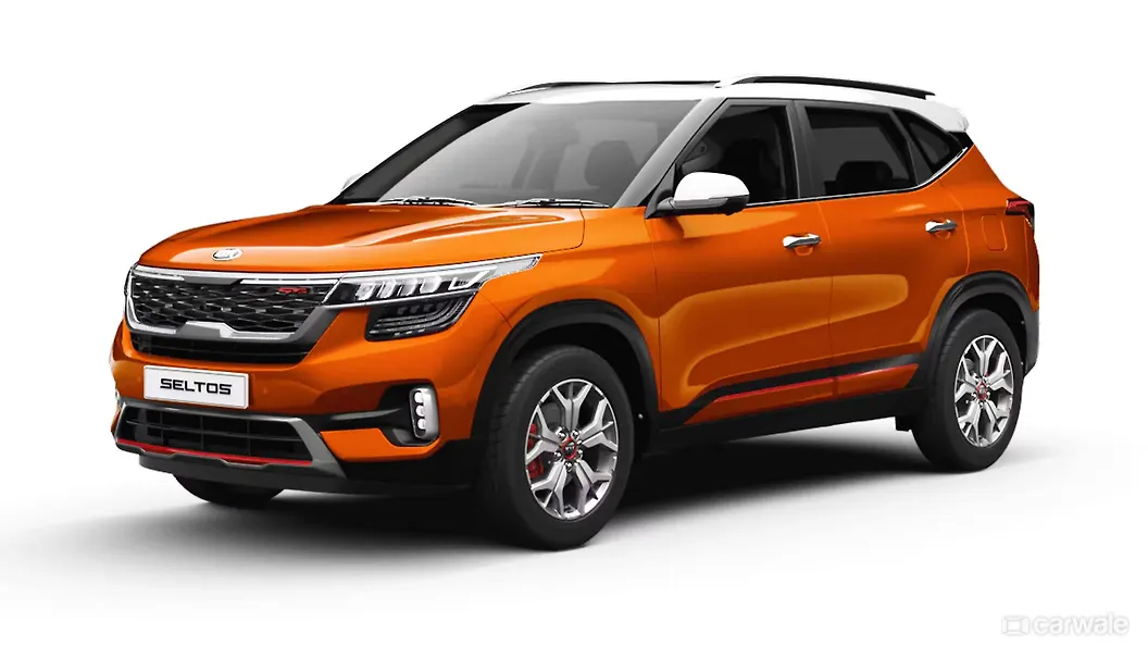 Kia Seltos [2019-2022] Intense Red/ Aurora Black Pearl Colour - CarWale