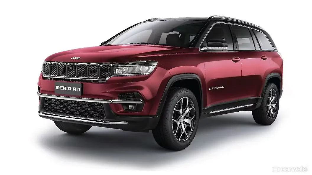 Jeep Meridian Velvet Red Colour - CarWale