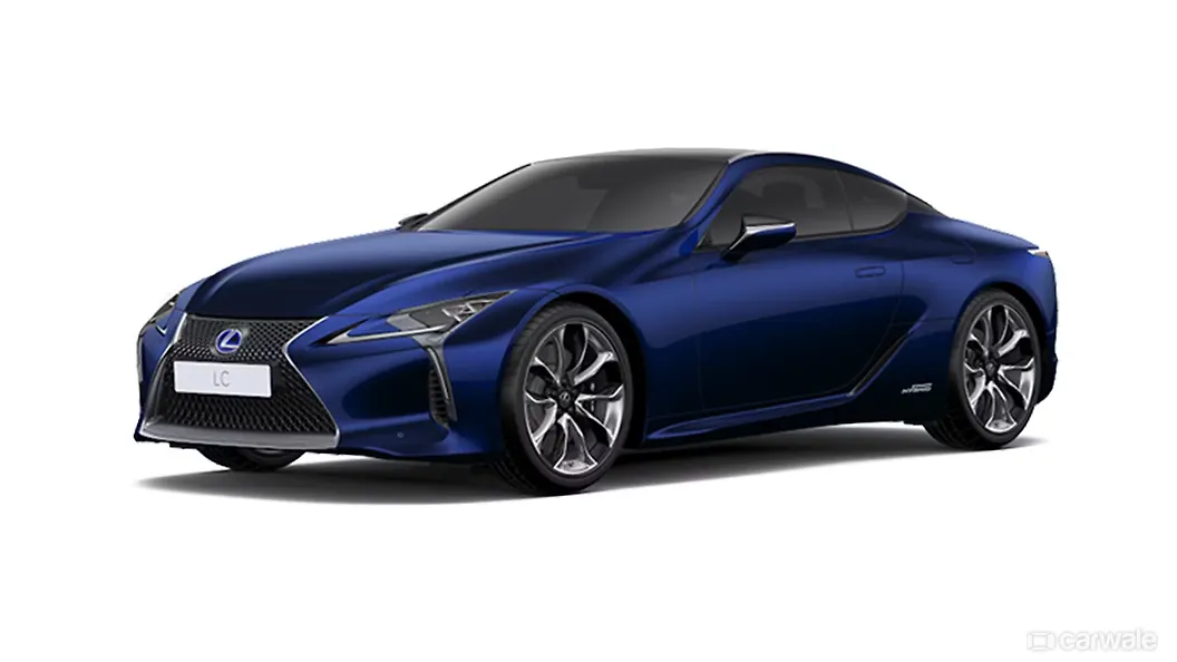 Lexus LC 500h Deep Blue Mica Colour - CarWale