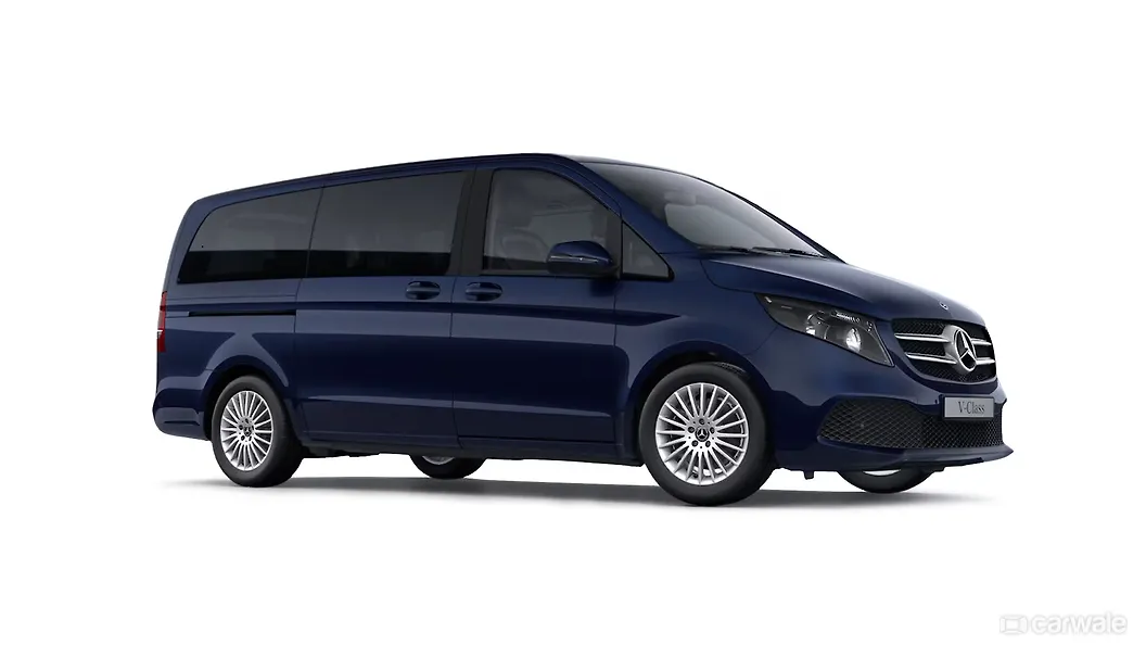 Mercedes-Benz V-Class Cavansite Blue Colour - CarWale
