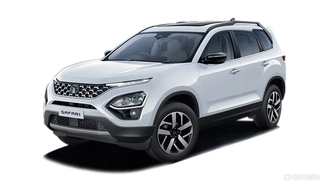 Tata Safari Orcus White Colour - CarWale