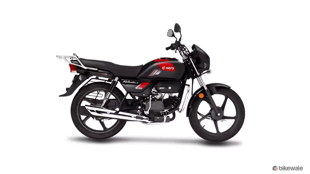 Hero Splendor Plus Xtec BLACK WITH GREENISH YELLOW Colour, Splendor ...
