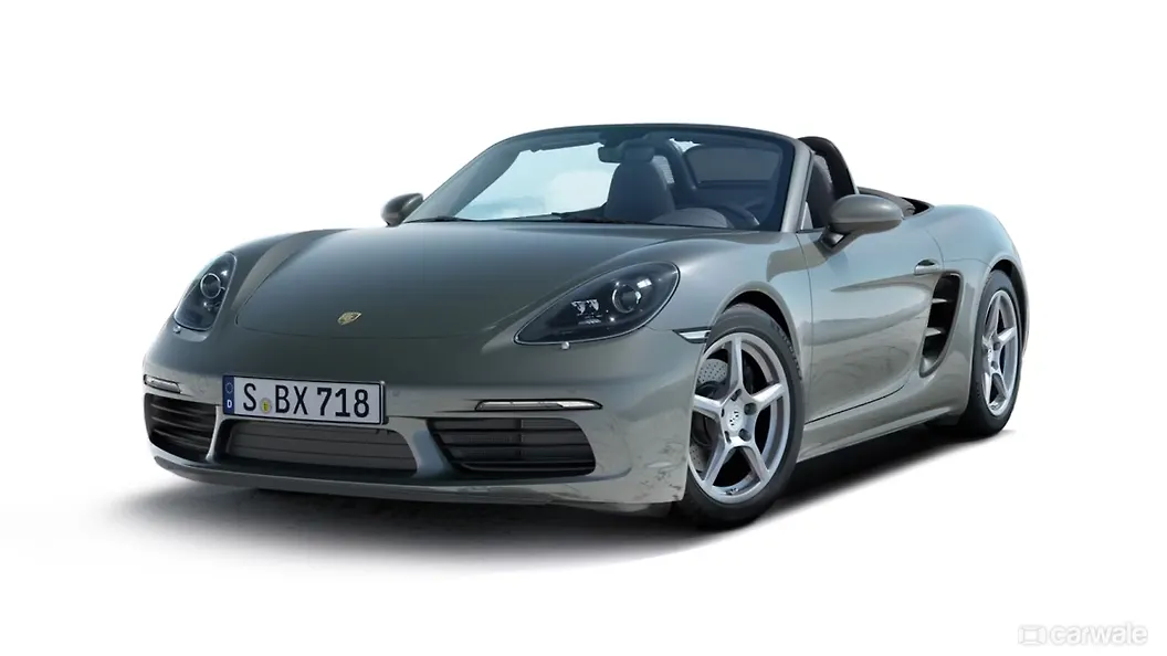 Porsche 718 Boxster Aventurine Green Metallic Colour - CarWale