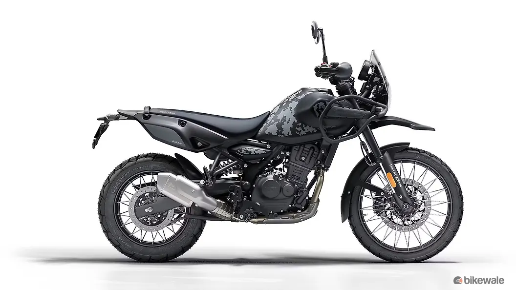 Royal Enfield Himalayan 450 Mana Black Colour, Himalayan 450 Colours in ...