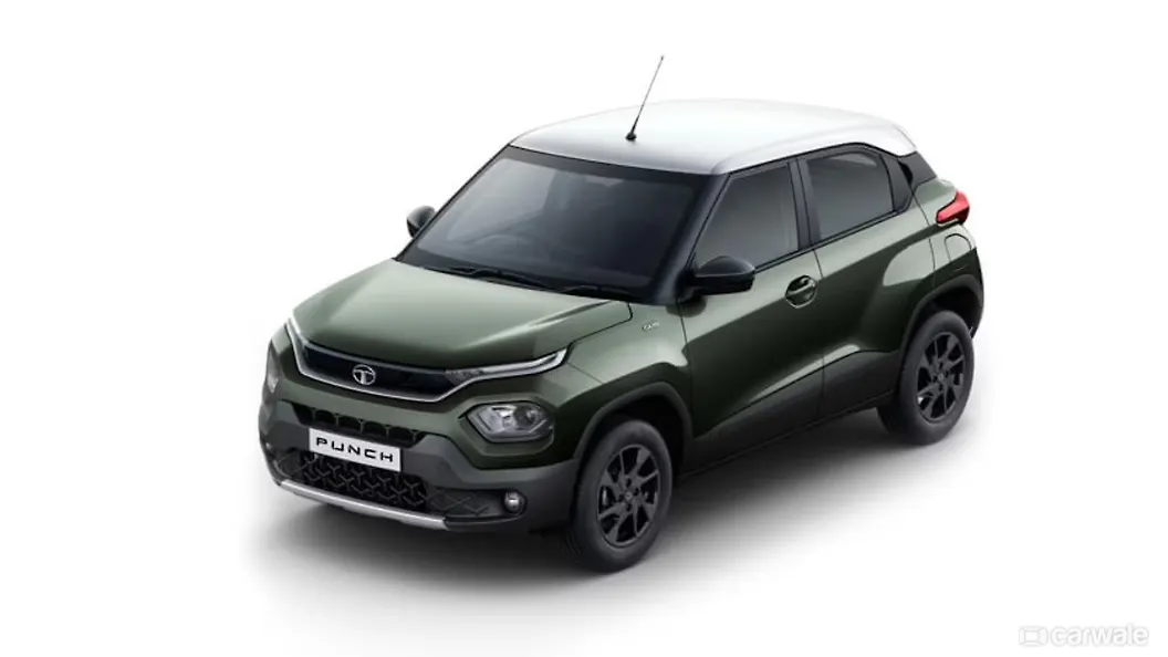 Tata Punch Grassland Beige with Piano Black Roof Colour - CarWale