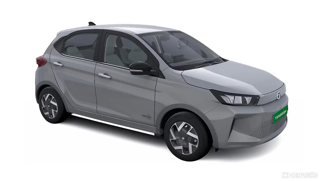 Tata Tiago EV Pure Grey Colour - CarWale