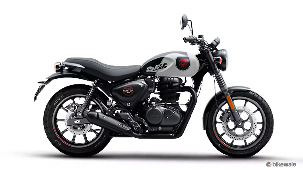 Royal Enfield Hunter 350 Tokyo Black Colour, Hunter 350 Colours in India – BikeWale
