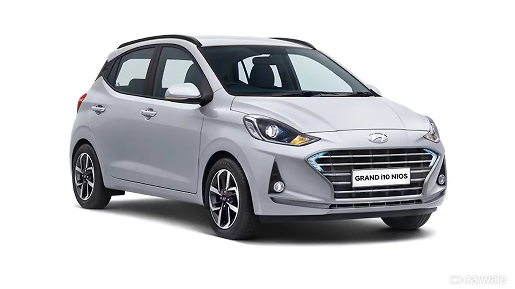 Hyundai Grand i10 Nios Typhoon Silver Colour - CarWale