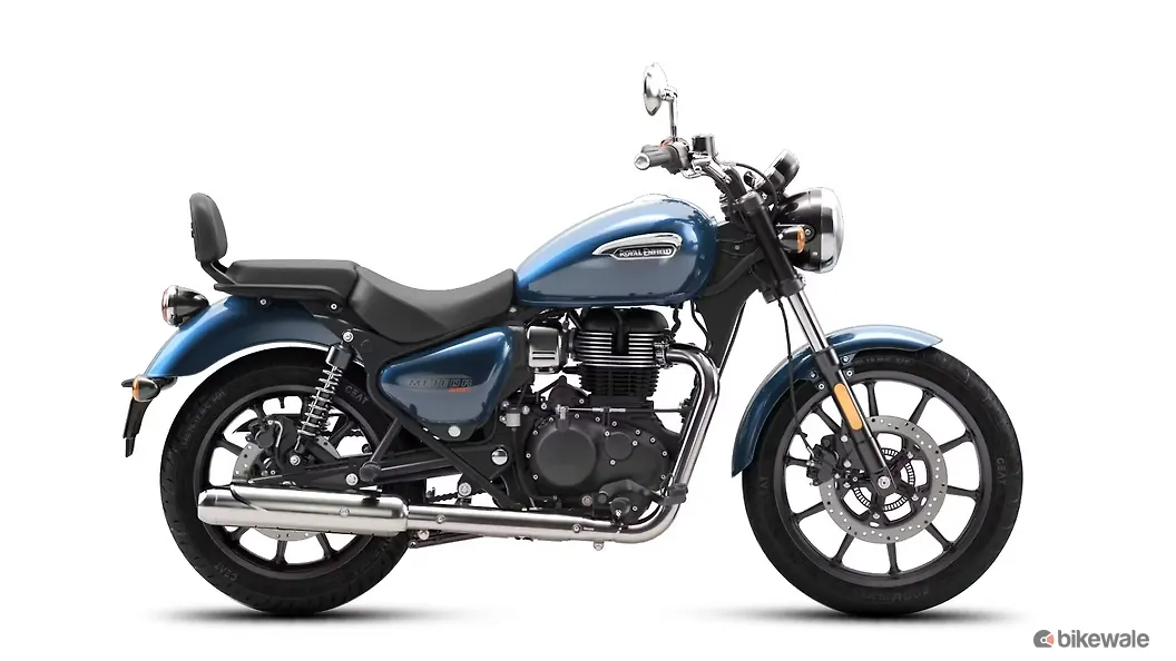 Royal Enfield Meteor 350 [2024] Stellar Blue Colour, Meteor 350 [2024 ...