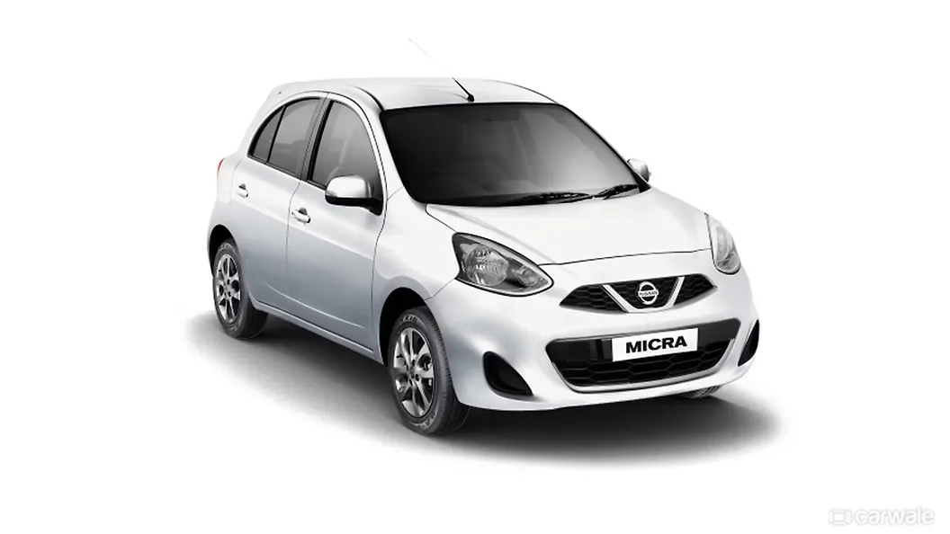 Nissan Micra Storm White Colour - CarWale
