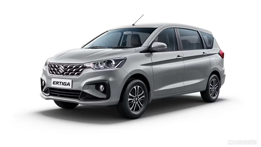 Ertiga Splendid Silver Colour - CarWale