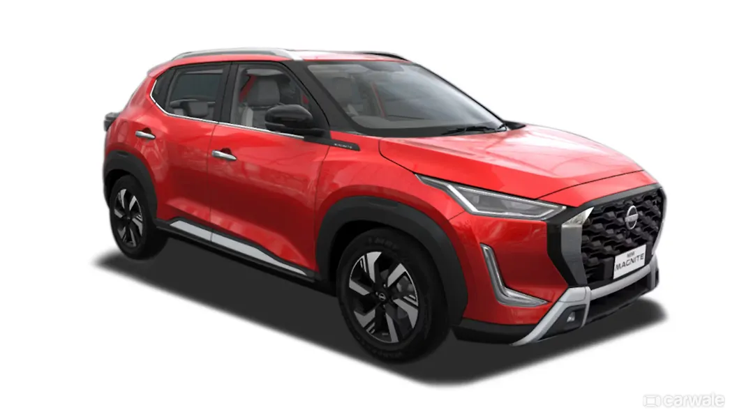 Nissan Magnite Flare Garnet Red Colour - CarWale