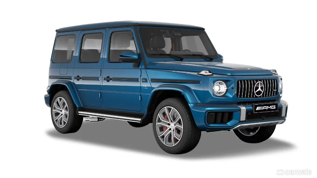 Mercedes-Benz AMG G-Class South Sea Blue Metallic Colour - CarWale