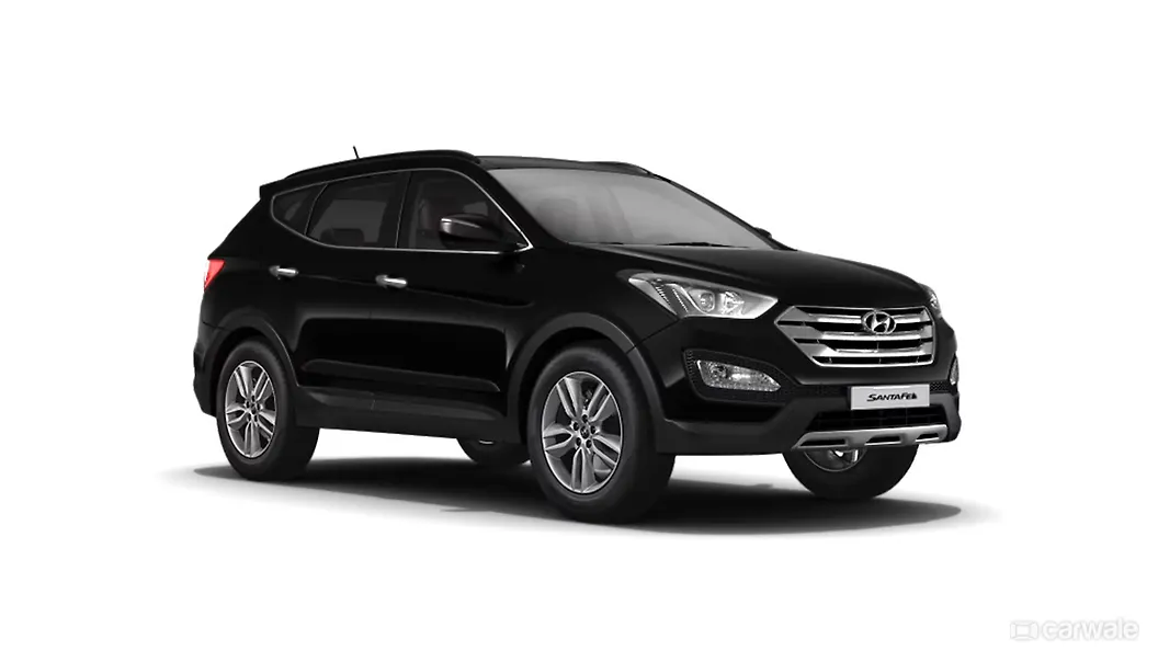 Hyundai Santa Fe [2014-2017] Phantom Black Colour - CarWale