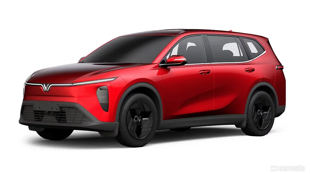 VinFast VF MPV 7 Solar Ruby Colour - CarWale