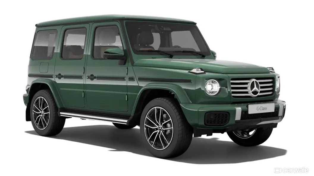 Mercedes-Benz G-Class Rubellite Red Metallic Colour - CarWale