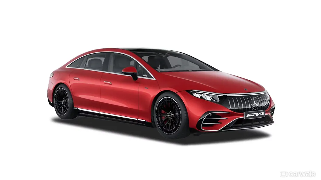 Mercedes-Benz AMG EQS Designo Hyacinth Red Metallic Colour - CarWale