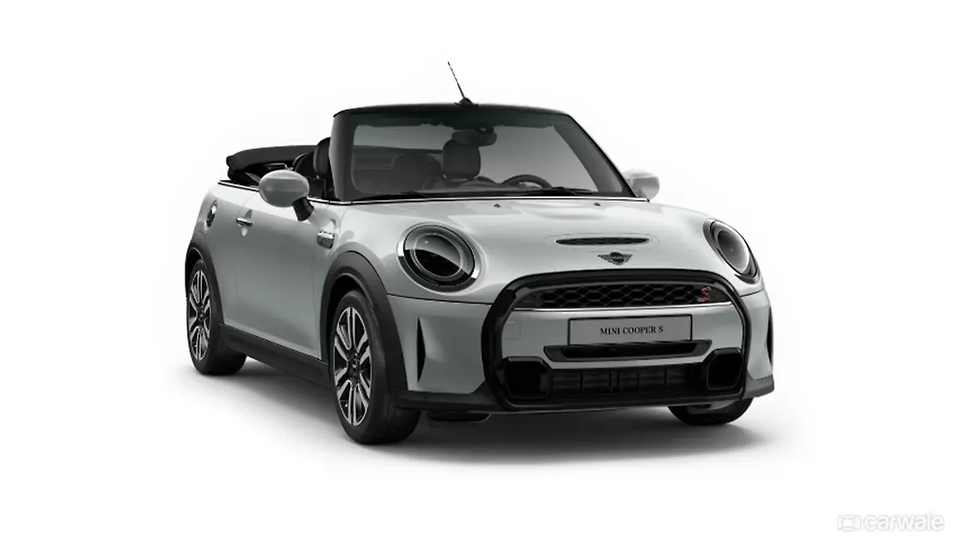 MINI Cooper Convertible White Silver Colour - CarWale