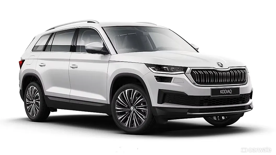 Skoda Kodiaq [2022-2025] Moon White Metallic Colour - CarWale