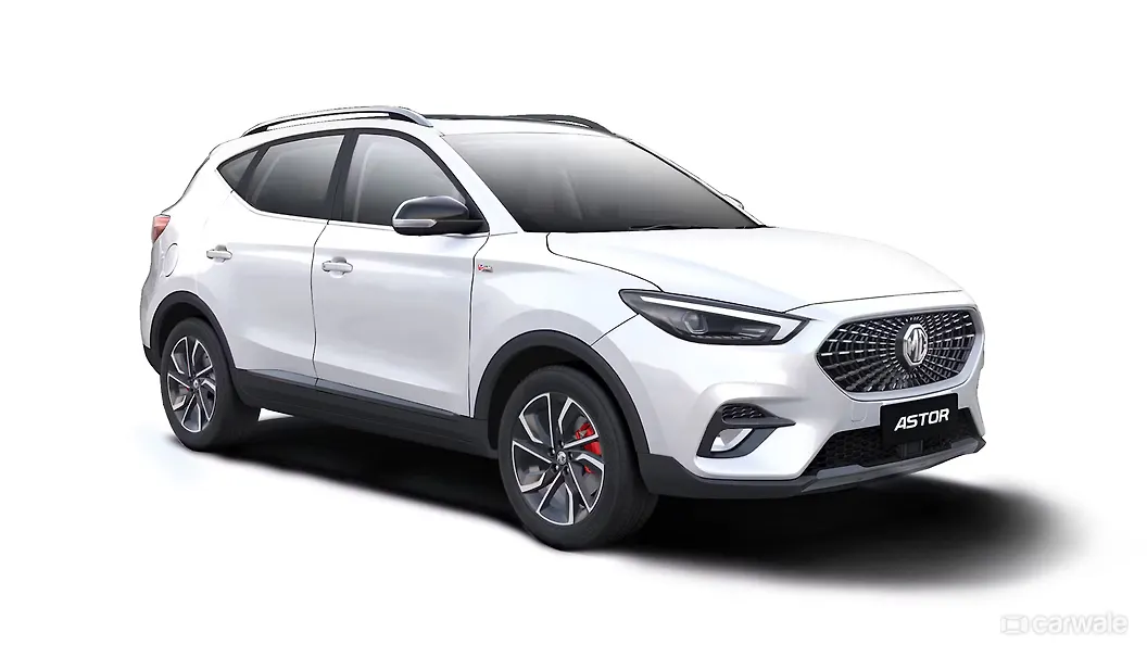 MG Astor Candy White Colour - CarWale