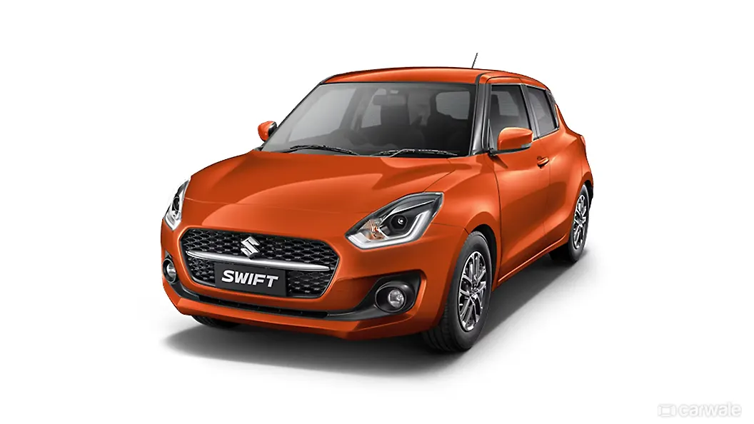 Swift Pearl Metallic Lucent Orange Colour - CarWale