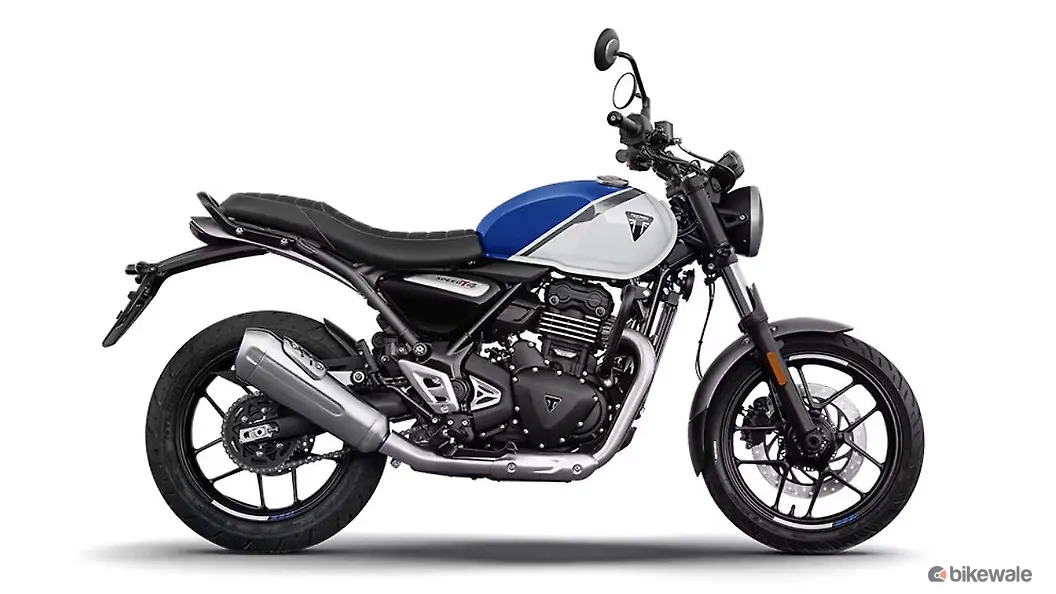 Triumph Speed T4 Caspian Blue / Pearl Metallic White Colour, Speed T4 ...