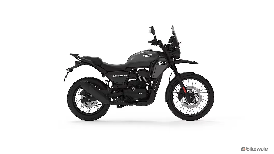 Yezdi Adventure Grey Black Colour, Adventure Colours in India – BikeWale