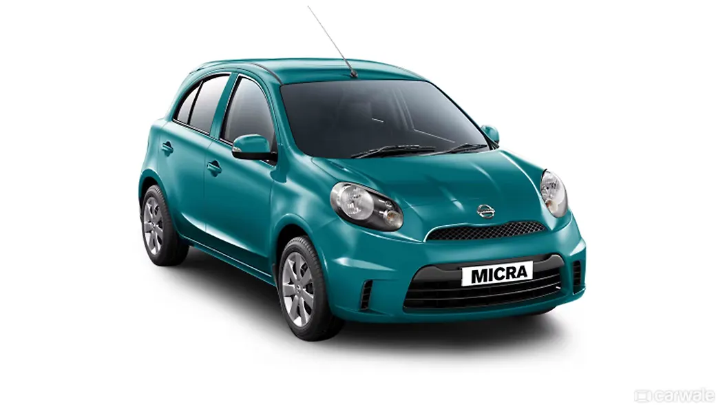 Nissan Micra Active Turquoise Blue Colour - CarWale