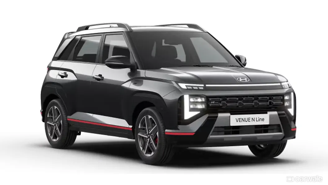 Hyundai Venue N Line Atlas White Colour - CarWale