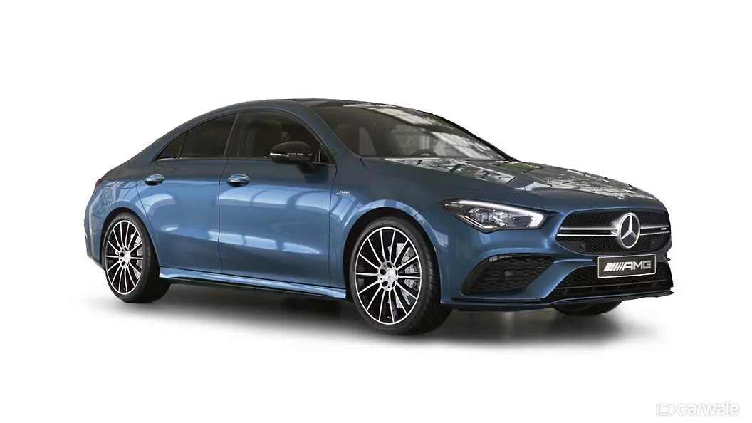 Mercedes-Benz CLA Cavansite Blue Colour - CarWale