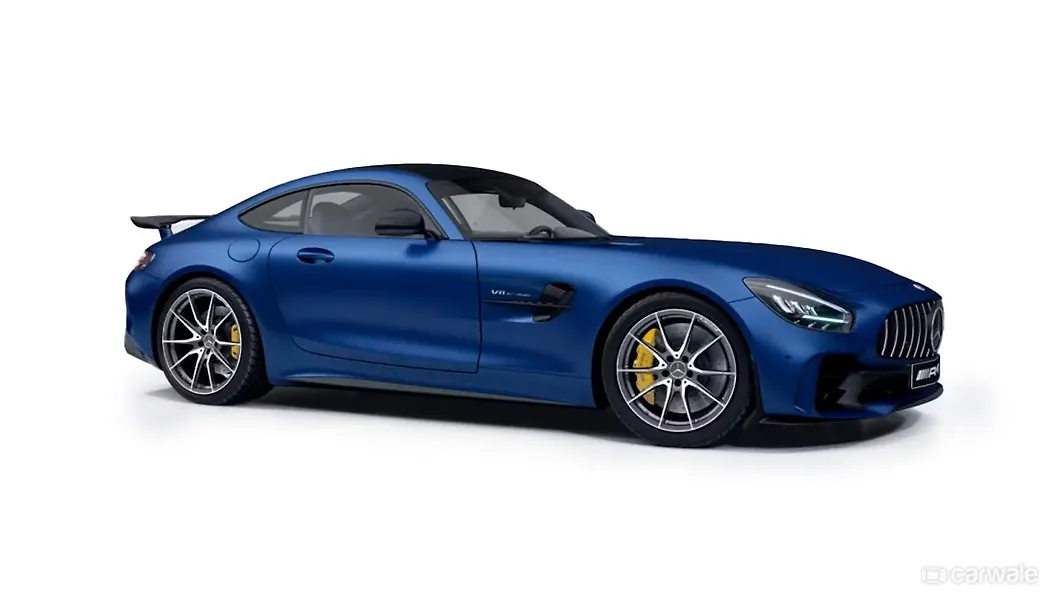 Mercedes-Benz AMG GT Designo Brilliant Blue Magno Colour - CarWale