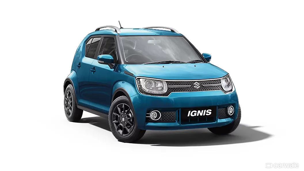Ignis [2019-2020] Tinsel Blue Colour - CarWale