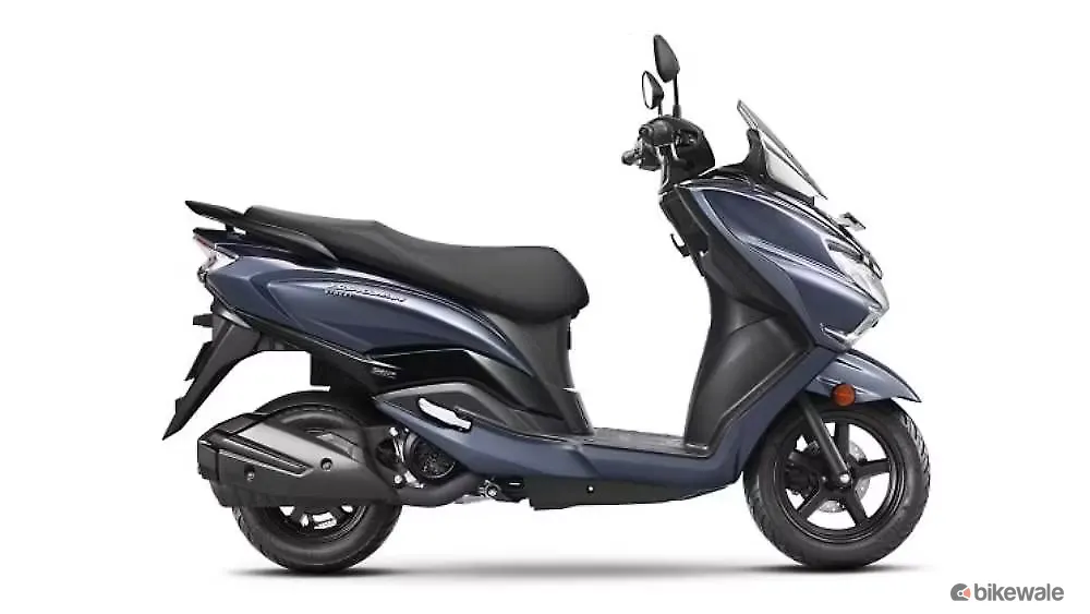 Suzuki Burgman Street 125 Metallic Matte Stellar Blue Colour, Burgman ...
