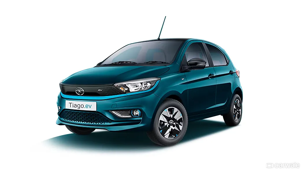 Tata Tiago EV Signature Teal Blue Colour - CarWale