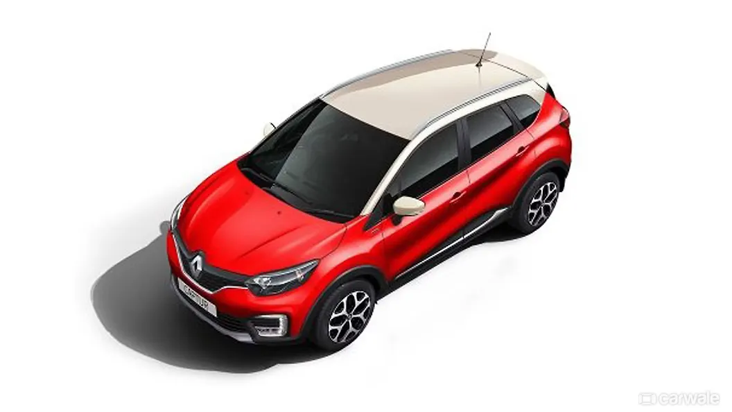 Renault Captur [2017-2019] Radiant Red/Marble Ivory Colour - CarWale