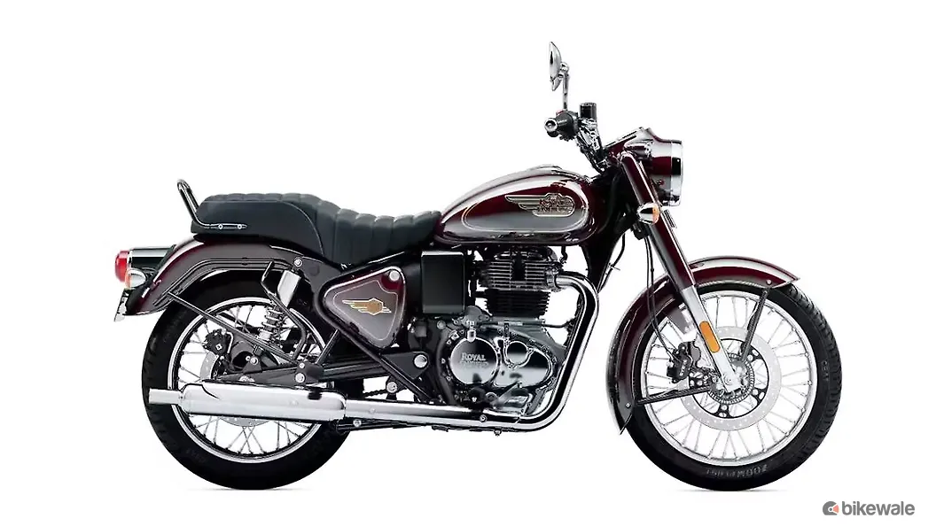 Royal Enfield Bullet 350 Maroon Colour, Bullet 350 Colours in India ...