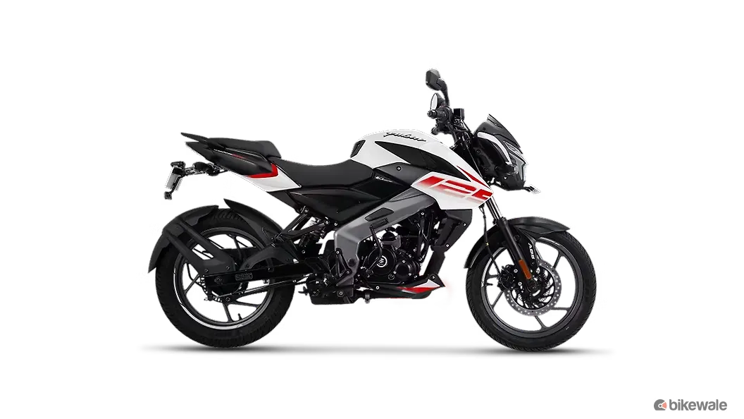 Bajaj Pulsar NS125 Pearl Mettalic White Colour, Pulsar NS125 Colours in ...