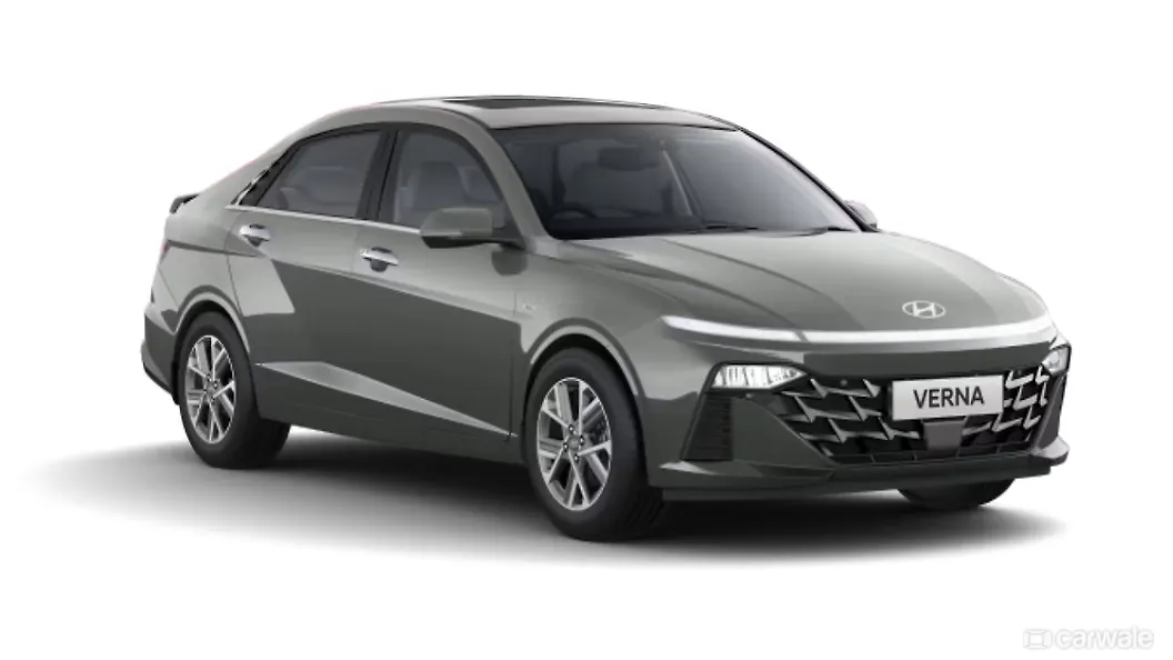 Hyundai Verna Amazon Grey Colour - CarWale