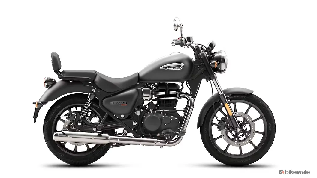 Royal Enfield Meteor 350 Stellar Black Colour, Meteor 350 Colours in ...