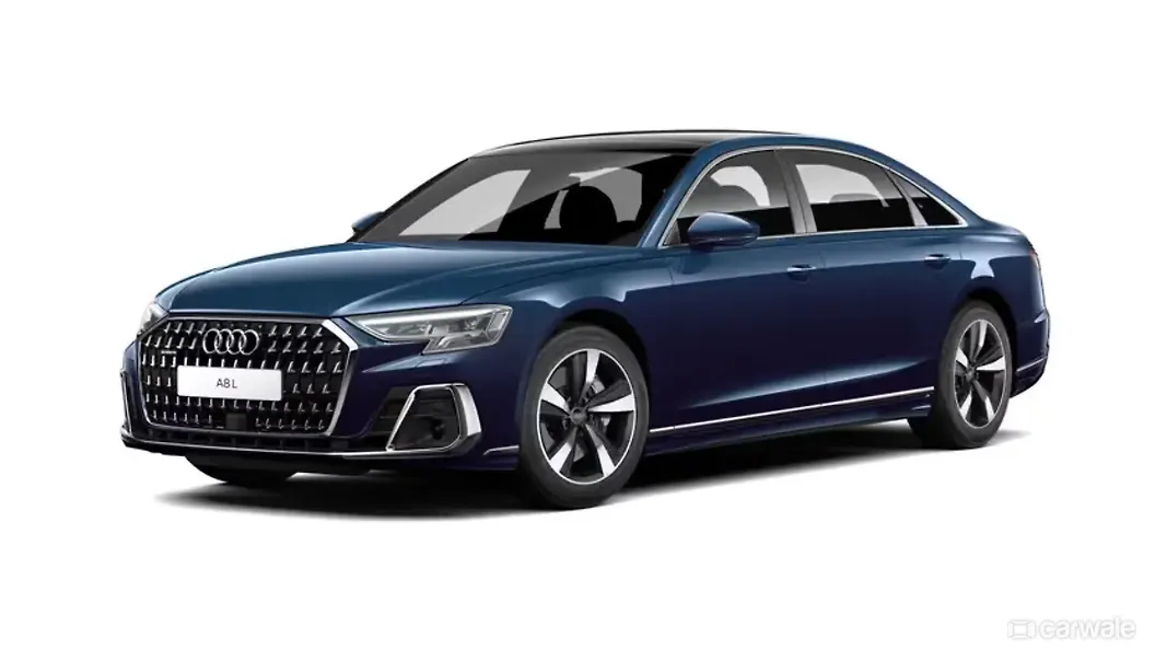 Audi A8 L Firmament Blue Metallic Colour - CarWale