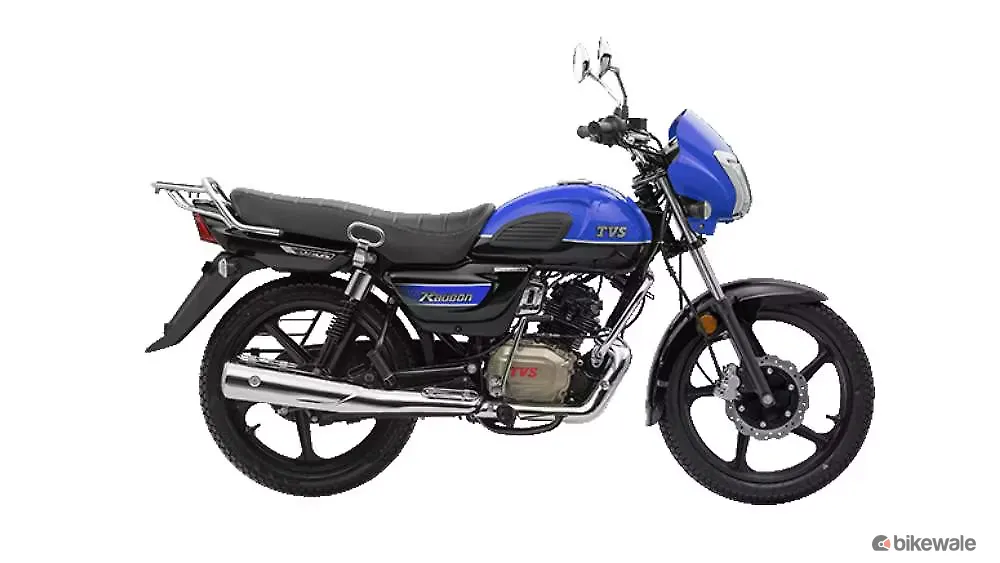 TVS Radeon Blue and Black Colour, Radeon Colours in India – BikeWale