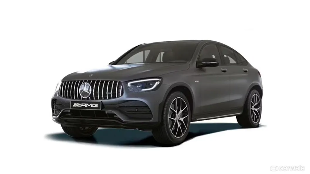 Mercedes-Benz AMG GLC43 Coupe Designo Salenite Grey Magno Colour - CarWale