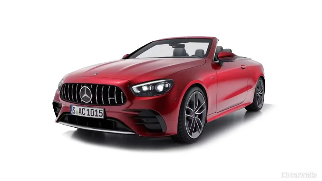 Mercedes-Benz AMG E53 Cabriolet Patagonia Red Bright Colour - CarWale