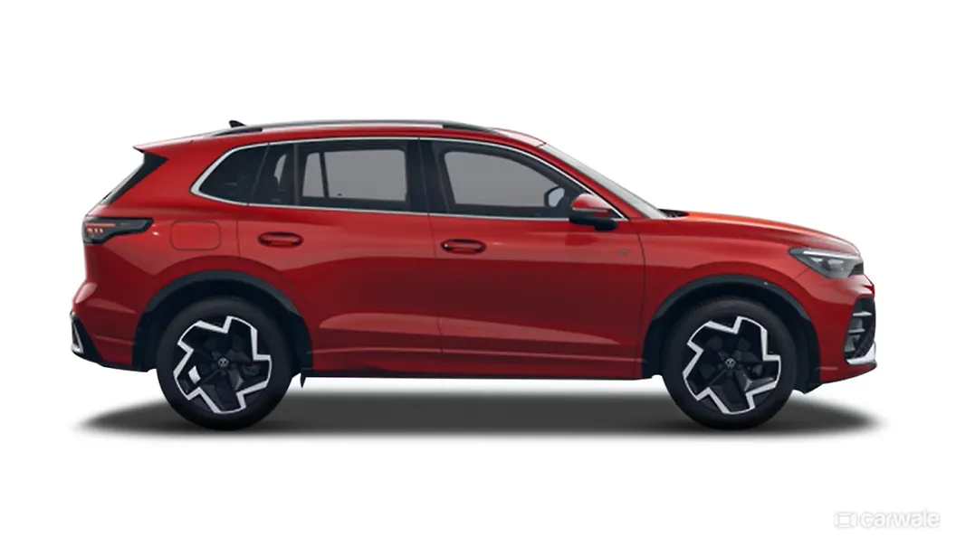 Volkswagen Tiguan R-Line Persimmon Red Metallic Colour - CarWale