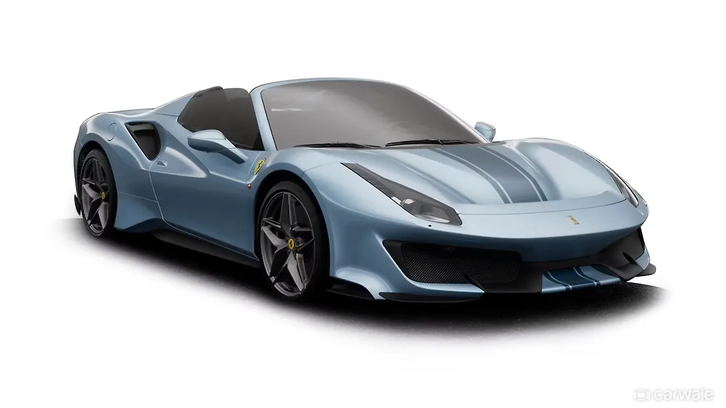 Ferrari 488 Azzurro California Colour - CarWale