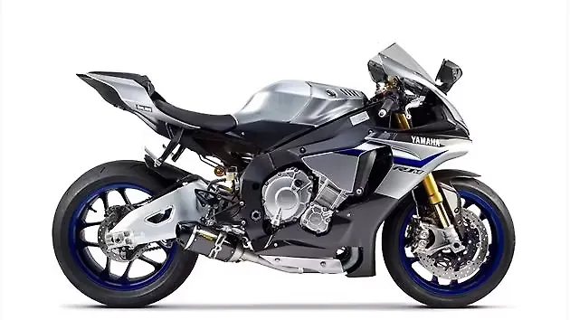 Yamaha YZF-R1M gets Two Brothers Racing Carbon exhaust - BikeWale