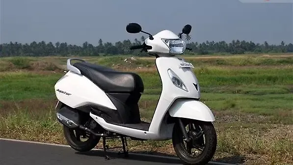 TVS may launch Jupiter disc brake variant next month - BikeWale