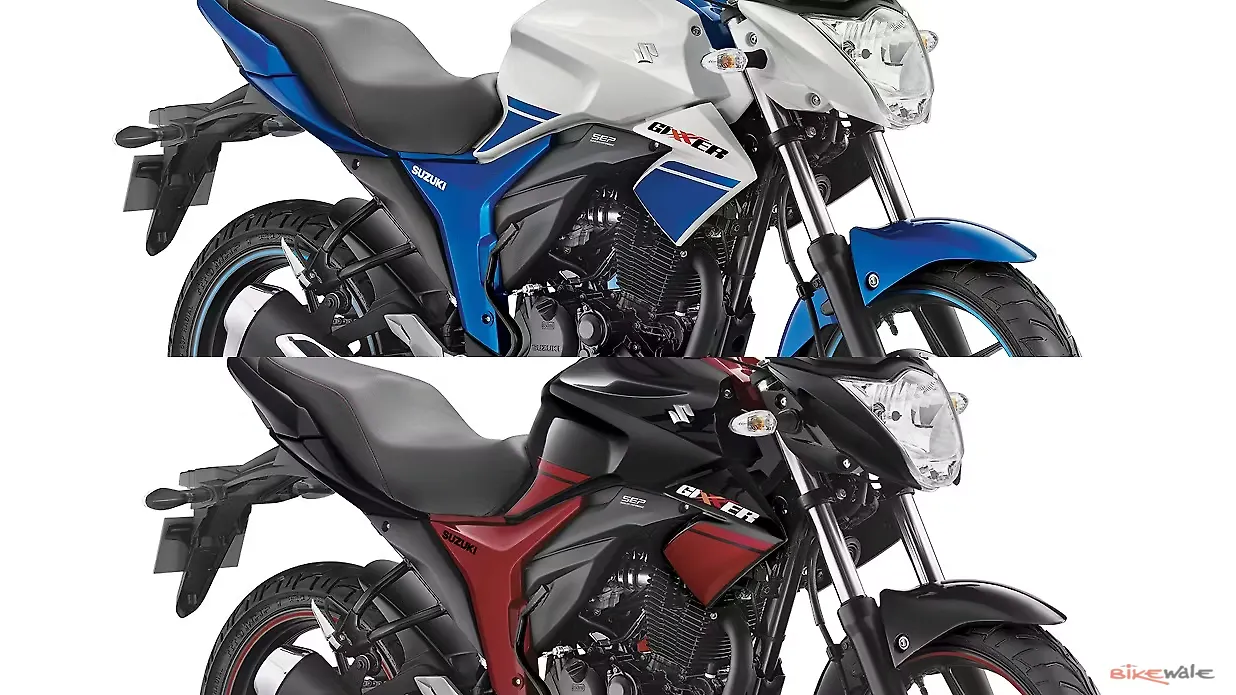 Suzuki updates the Gixxer with new colours - BikeWale
