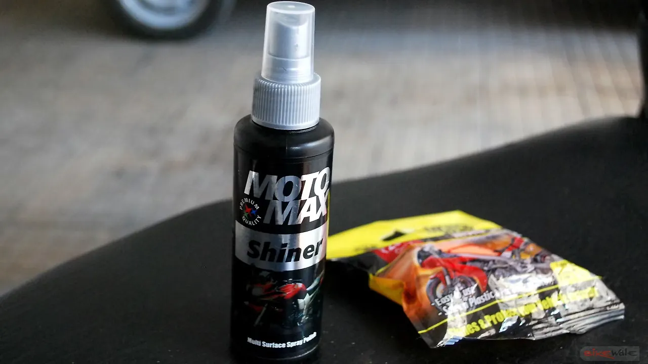 Product Review: MotoMax Shiner & Insta Shine - BikeWale